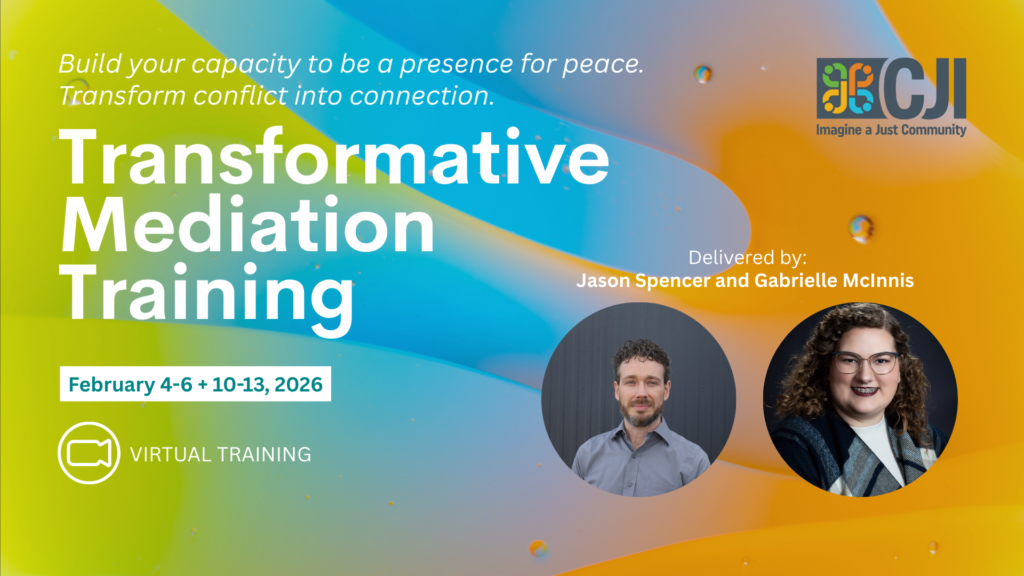 Transformative Mediation Training February 4-6 + 10-13 2026 (Virtual ...